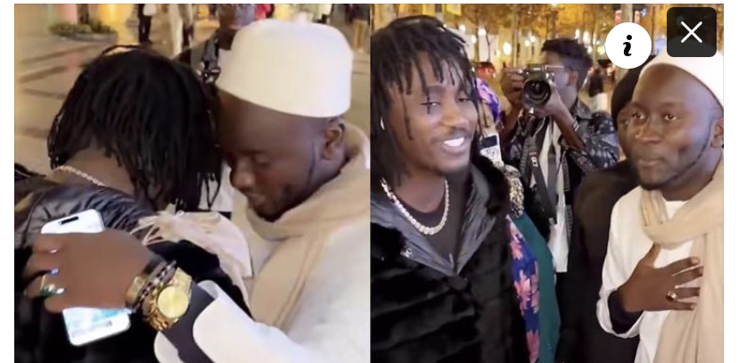 Oustaz Modou Fall avec Wally Seck : Le disque d’or et les prières ...
